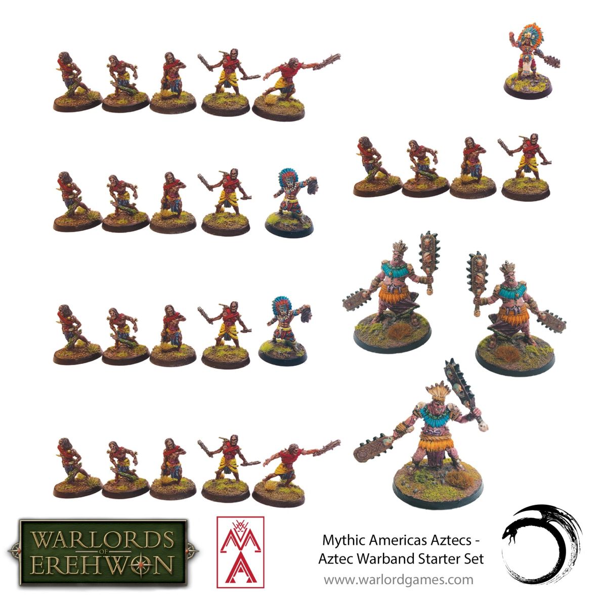 Mythic Americas: Aztec Warband Starter Set | eBay